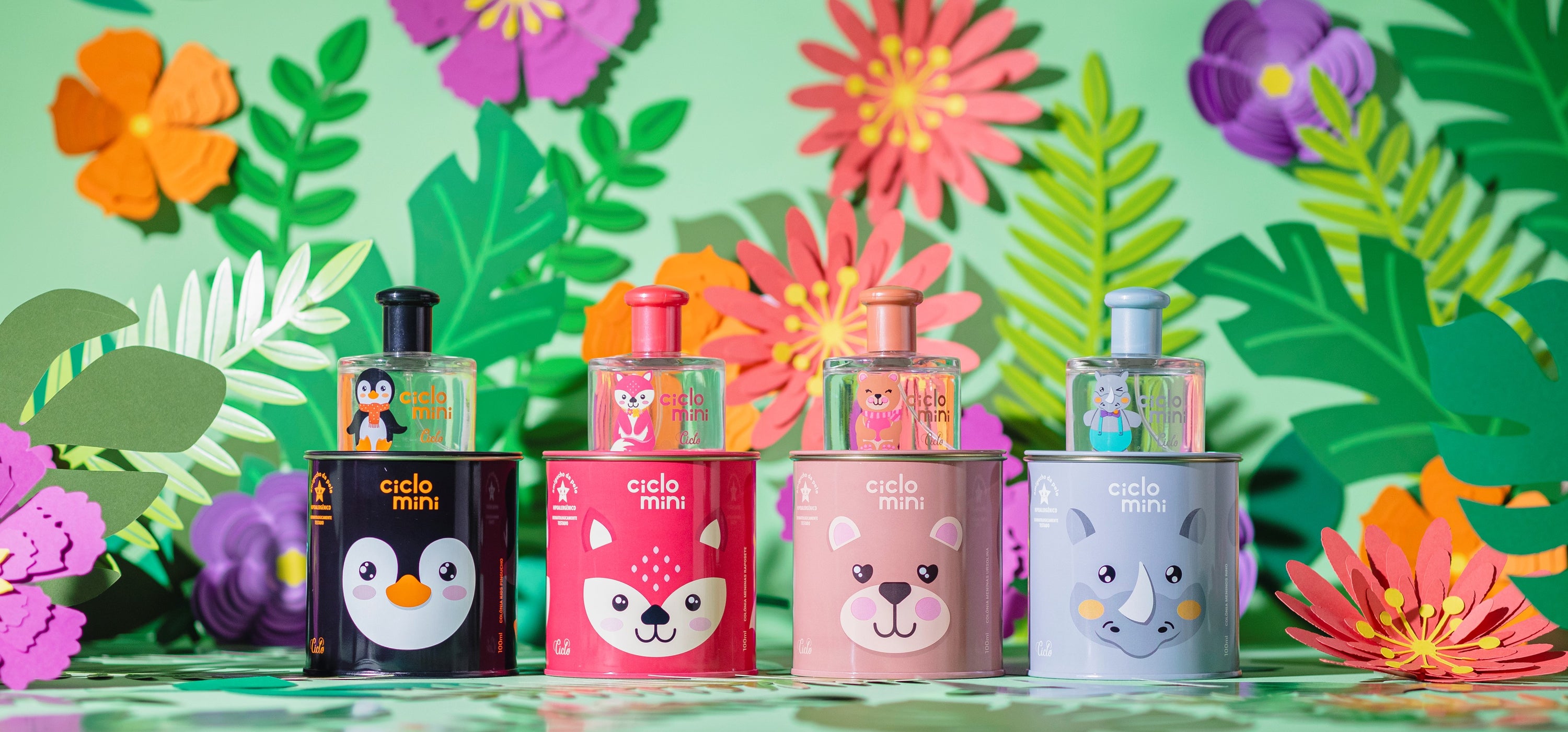 Linha infantil – Ciclo Cosméticos